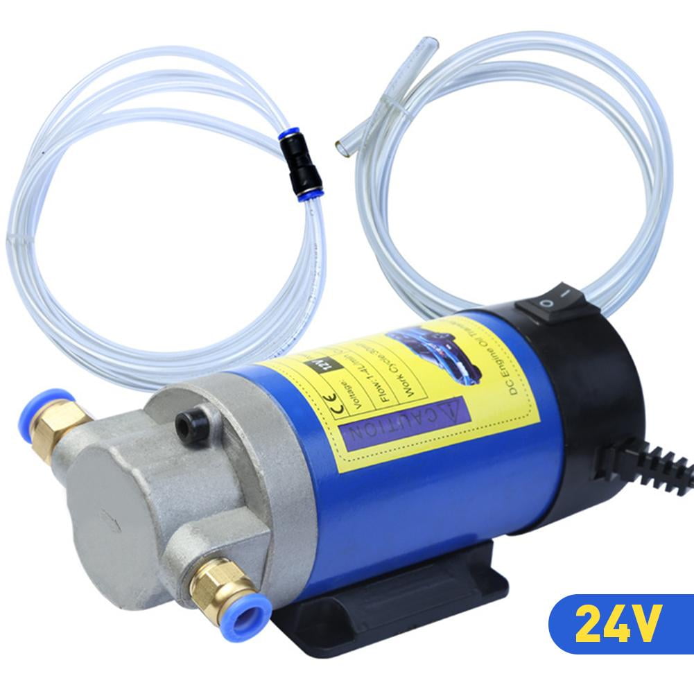 QHUDLV 12V 100W Portable Oil Extractor Pump,Electric Self-Priming Gear ...