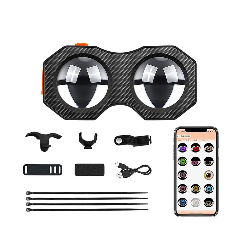QHUDLV 2025 Demon Eyes Bike Tail Light,Demon Eyes Bike Tail Light,APP ...