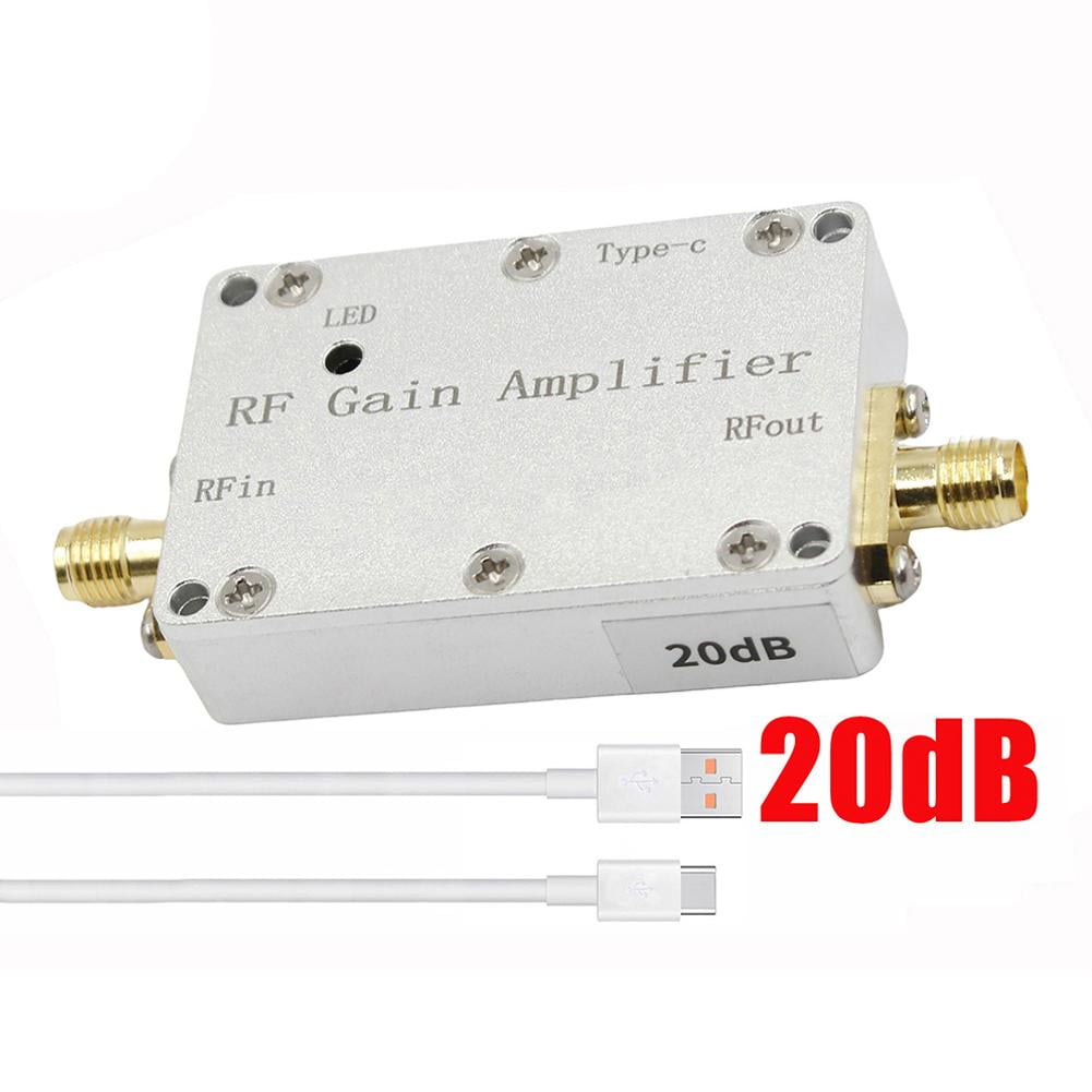 QHUDLV 20db50m-6ghz Rf Low Noise Amplifier 20db 30db High Gain Pre-Lna Signal Receiving ...