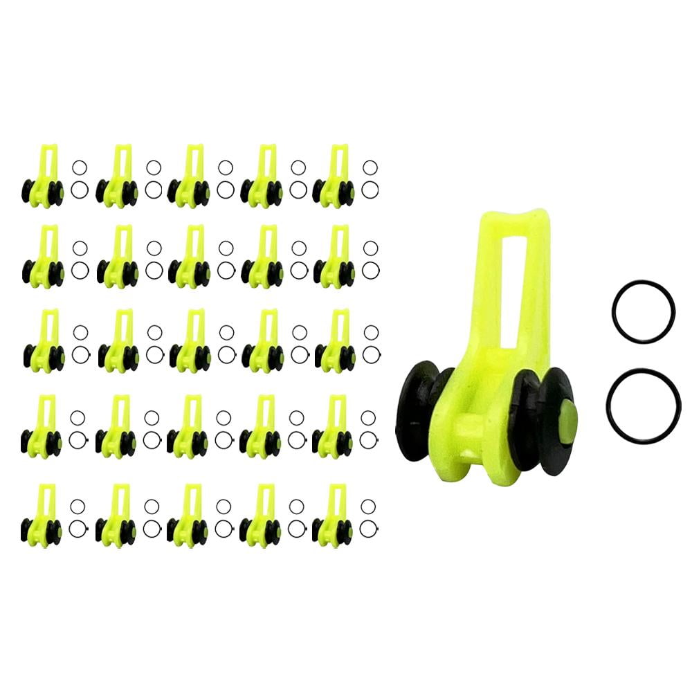 QHUDLV 30x Fishing Rod Pole Hook Keeper - Securely Silicone Iso Hold ...