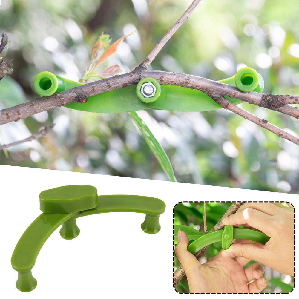 QHUDLV 5-50pcs Adjustable Plant Branch Bender Clips Reusable Twist Clip ...