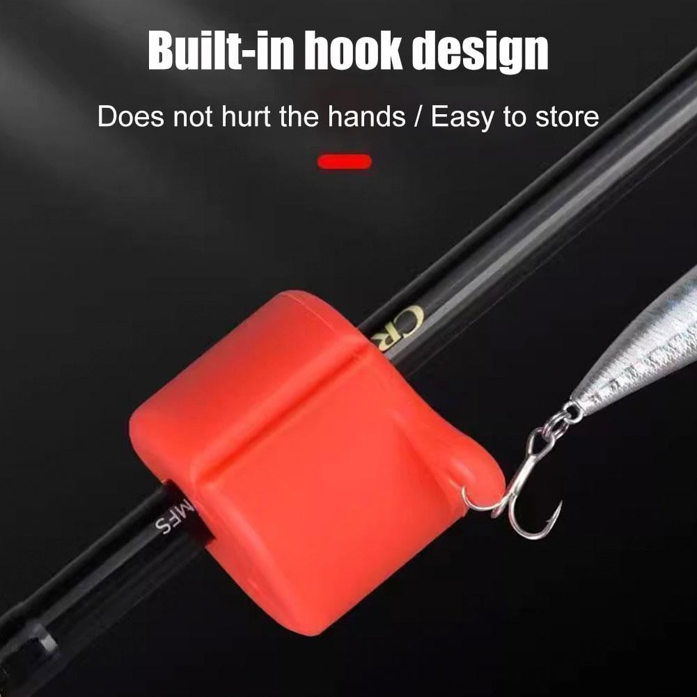 QHUDLV 6pcs Fishing Rod Fixed Balls,Fishing Rods Holder Clips,Rubber Fish Pole Clips,F-ishing ...
