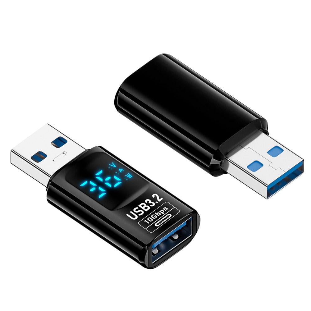 QHUDLV A Male To A Female Digital Display Black Type-C To Usb Digital ...