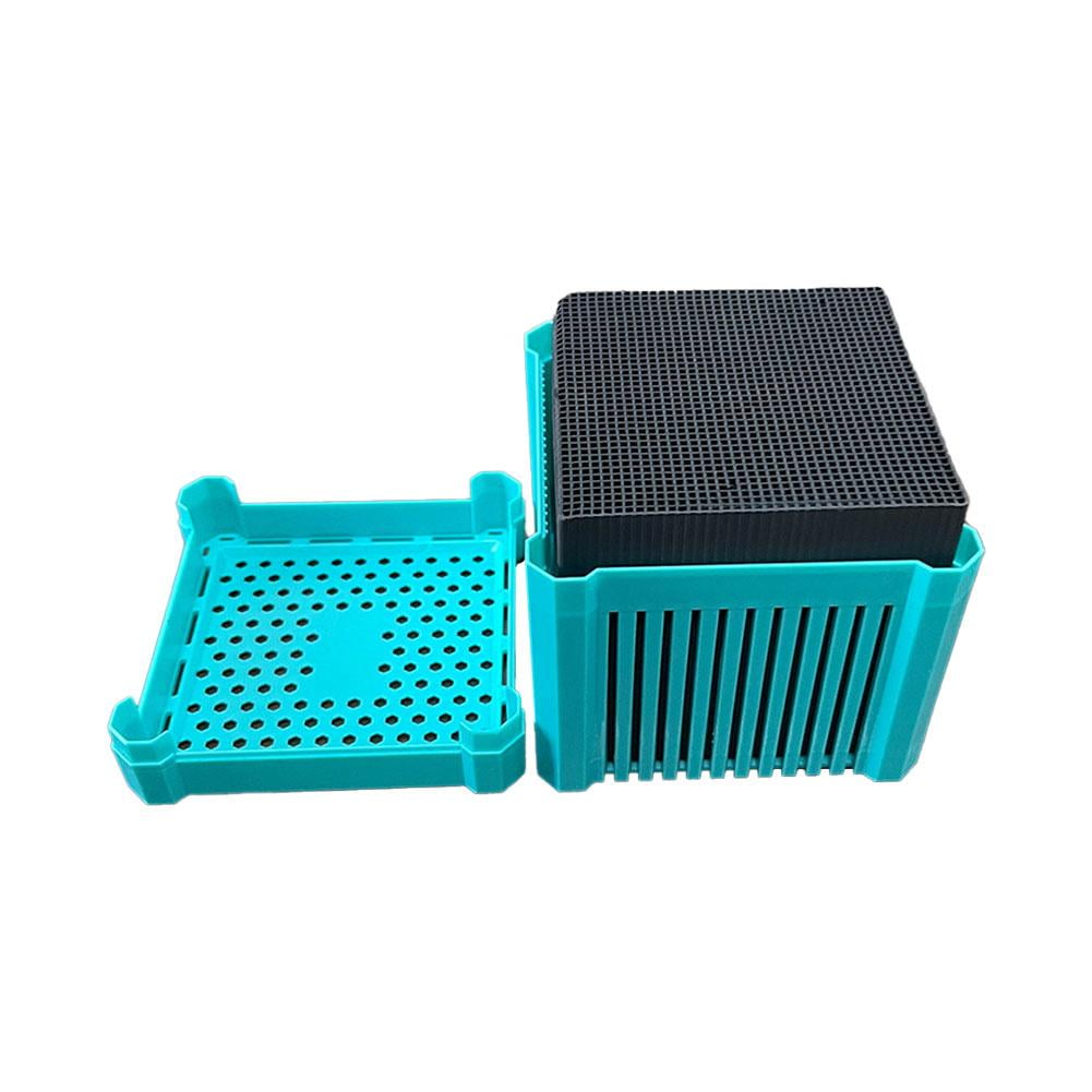QHUDLV Aquarium Filter Cube, Water Trough Activated Carbon Purifier ...