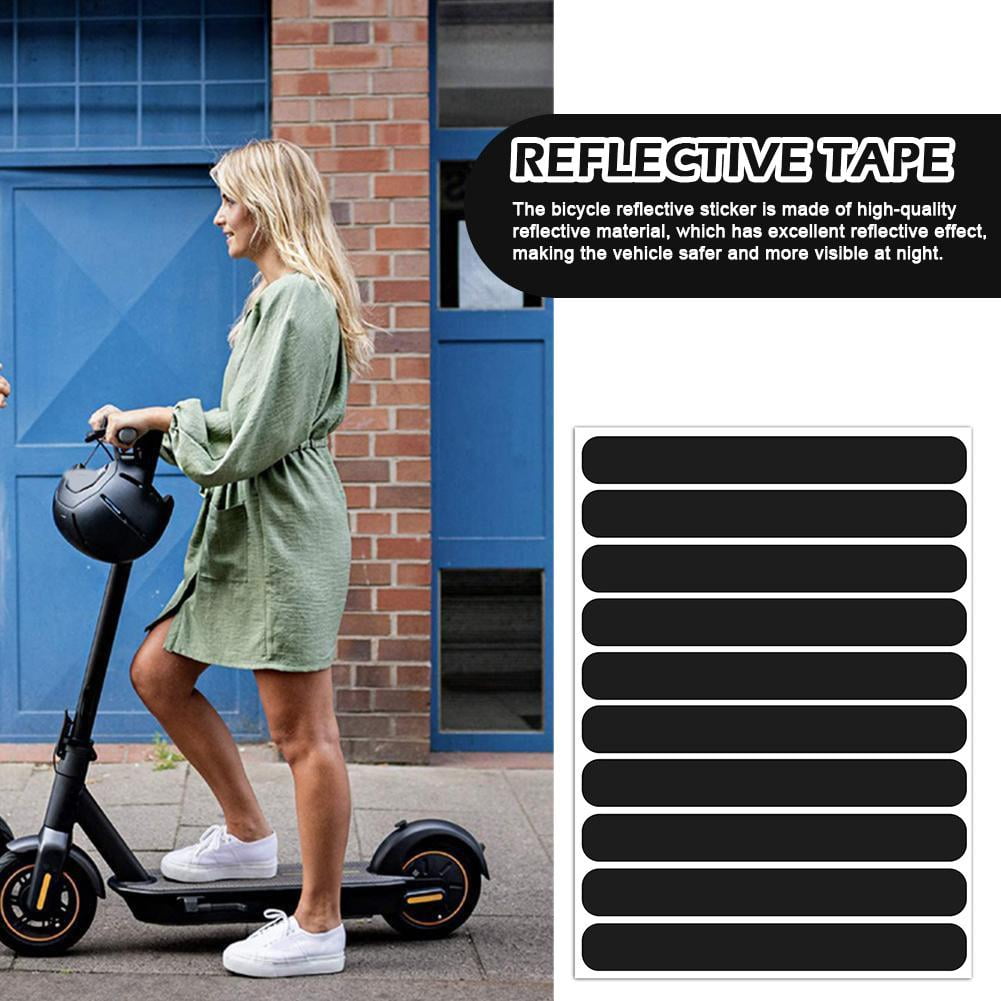 QHUDLV Bike Reflective Stickers Fluorescent car Motorcycle Safty ...
