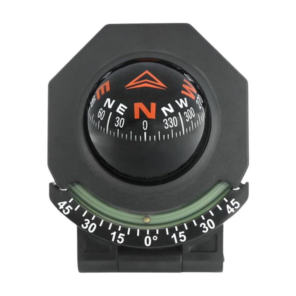 QHUDLV Car Compass Dashboard - 180 Adjustable Folding Marine Compass ...