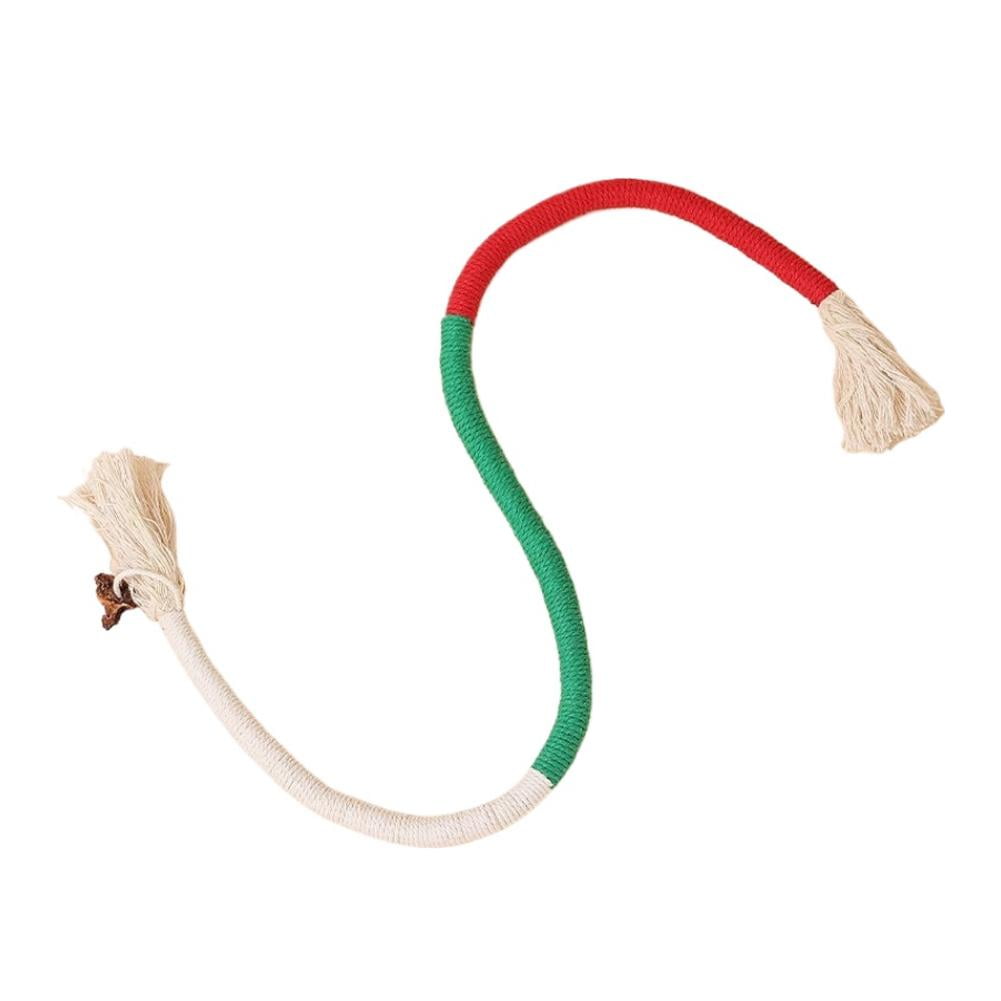 QHUDLV Cat Toys Chew Ropes with Refillable Natural Catnip,Natural ...
