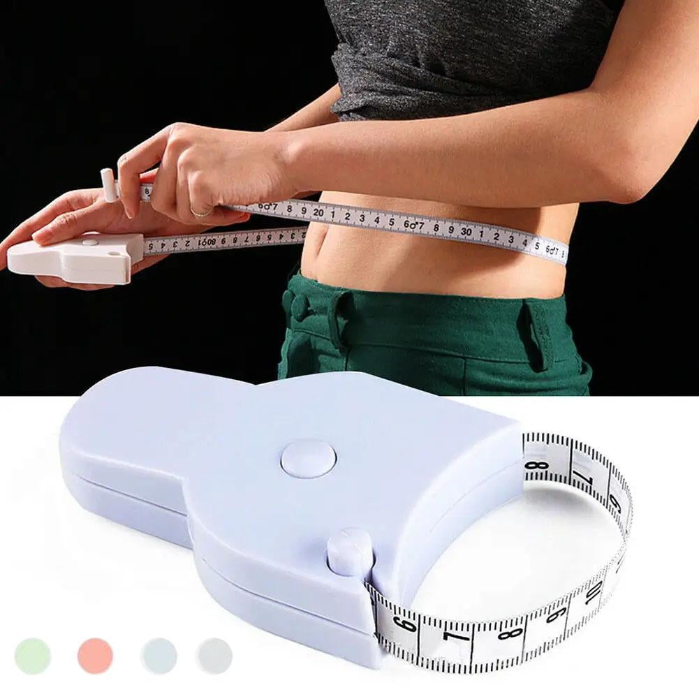 QHUDLV Centimeter Inch BMI Automatic Shrink Tape Waist Circumference ...