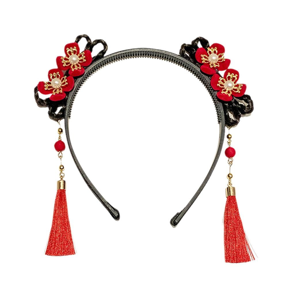 QHUDLV Chinese Braid Style Headband – Ancient Inspired Hair Wrap ...
