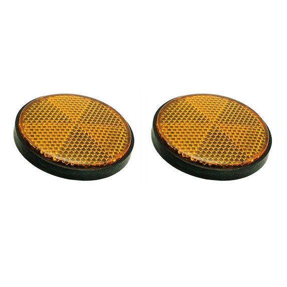QHUDLV Circular Reflector Car Trucks Motorcycle Bicycle Night ...