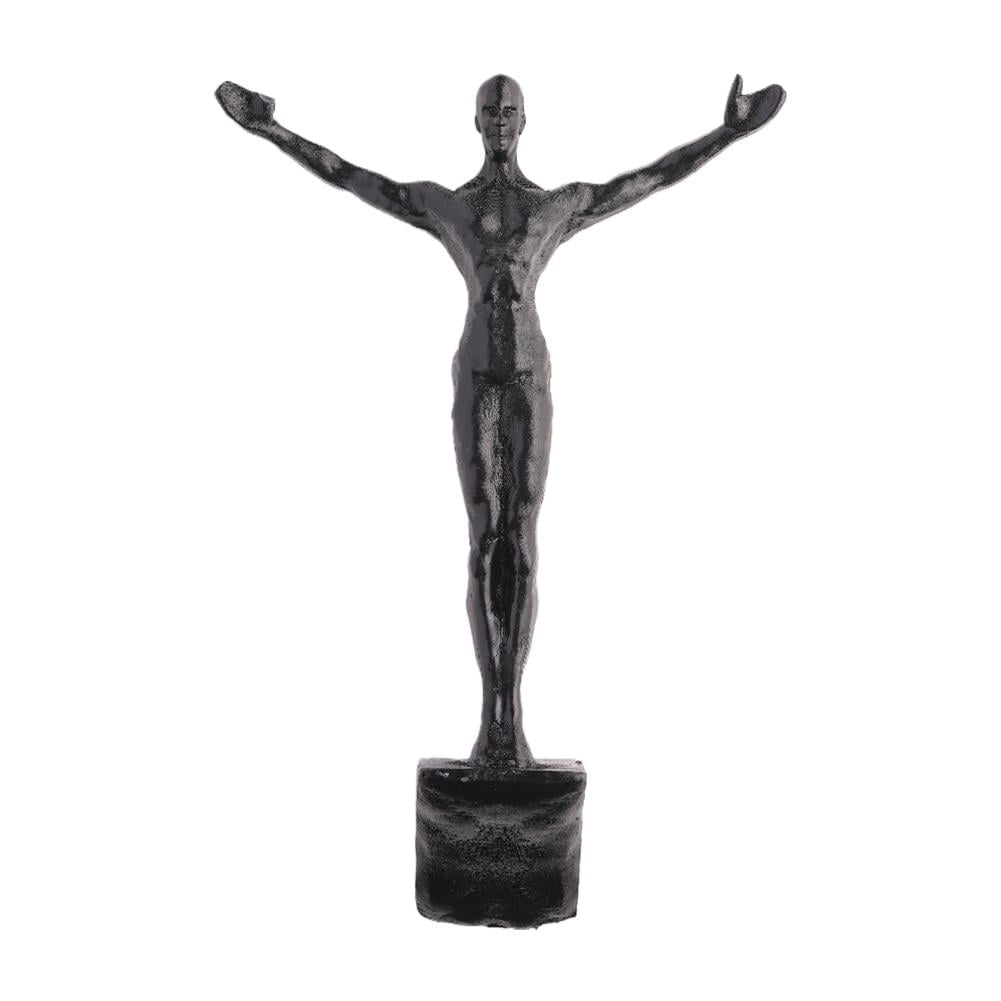 QHUDLV Climbing Man Wall Sculpture,Climber Sculpture, Modern Decorative ...