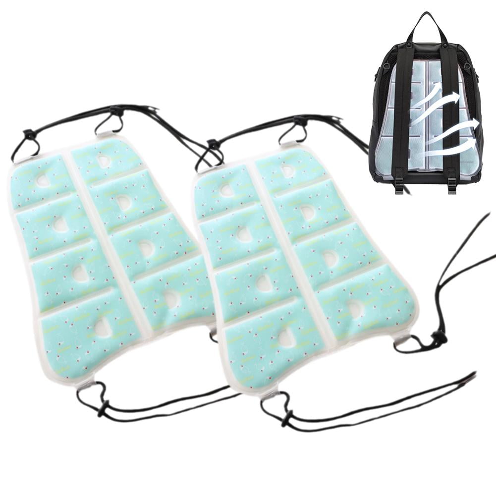 QHUDLV Cooling Ice Pad Backpack – Summer Stroller Mat – Adjustable Rope ...