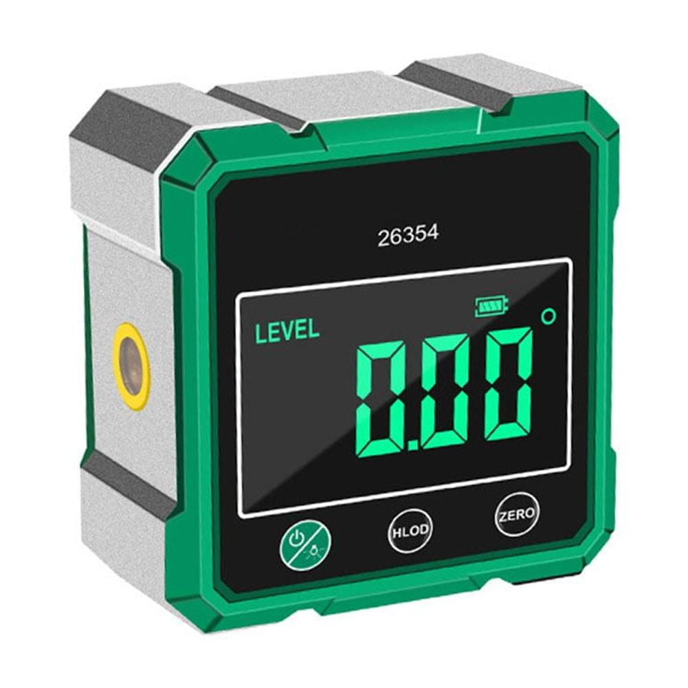 QHUDLV Digital Angle Finder with Electronic Level, Magnetic Base ...