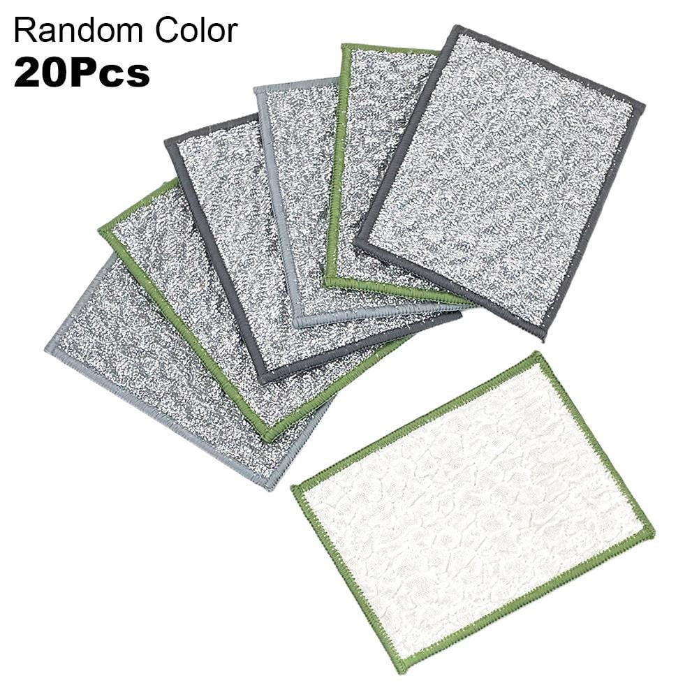 QHUDLV Double-Sided Scratch-Free Dishcloth – No Scratch Wire Cleaning ...