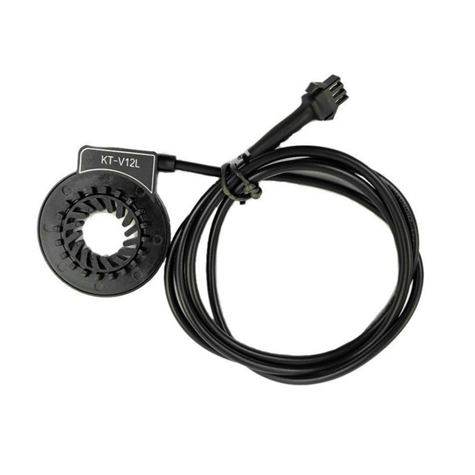 QHUDLV Electric Bike PAS Sensor KT-V12L 6 Magnets Pedal Assistant ...