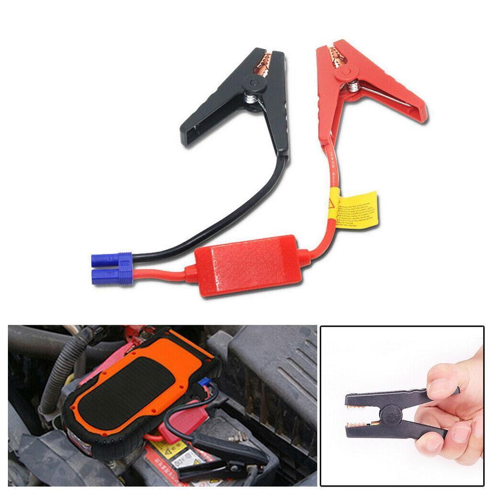 QHUDLV Emergency Jumper Cable Clamps,12V Starter Connector,Heavy Duty ...