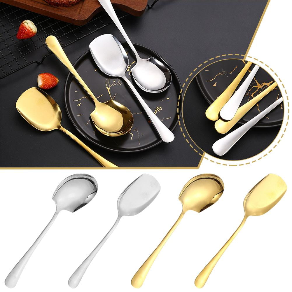 QHUDLV Extra Thick Big Spoon Public Spoon Buffet Tablespoons Spo/w ...