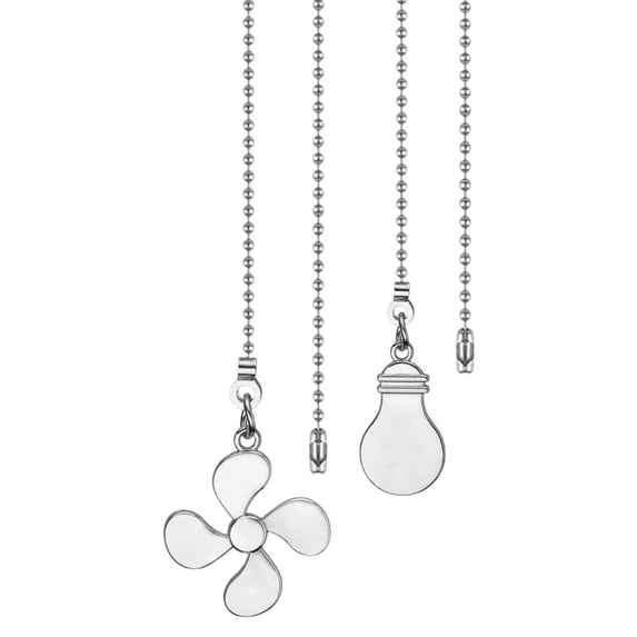 QHUDLV Fan Shape Ceiling Fan Pull Chain Light Fixture Chandelier Pull ...