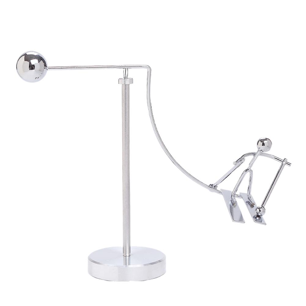 QHUDLV The Fisherman Balancing Sculpture,Stainless Steel Balance ...