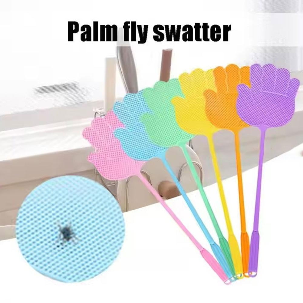 QHUDLV Fly Swatter - Heavy Duty Manual Fly Killers Pp Telescopic Fly ...