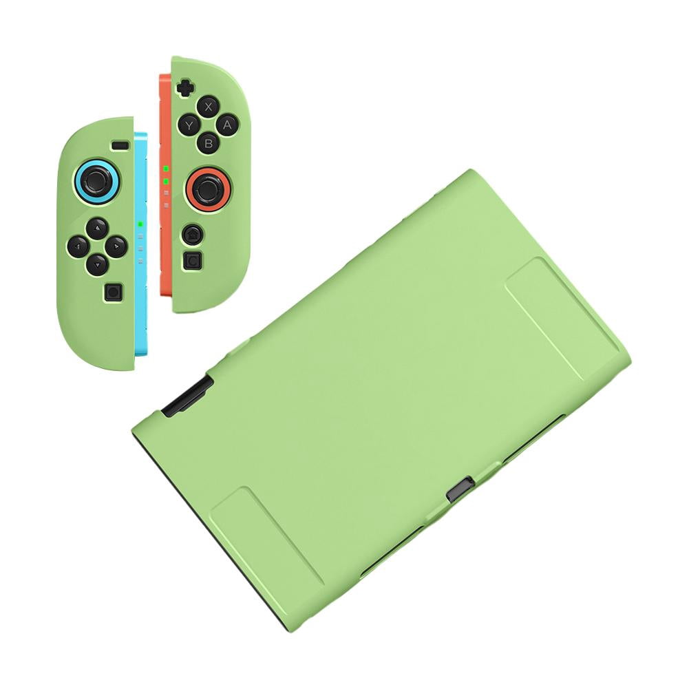 QHUDLV Frosted TPU Split Shell Case for Switch 2 Console, Pink Soft ...