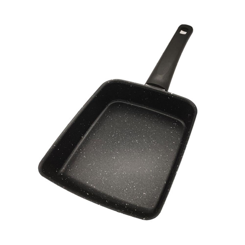 QHUDLV Frying Pan Japanese Tamago-yaki Square Non-Stick Pan Thick Egg ...
