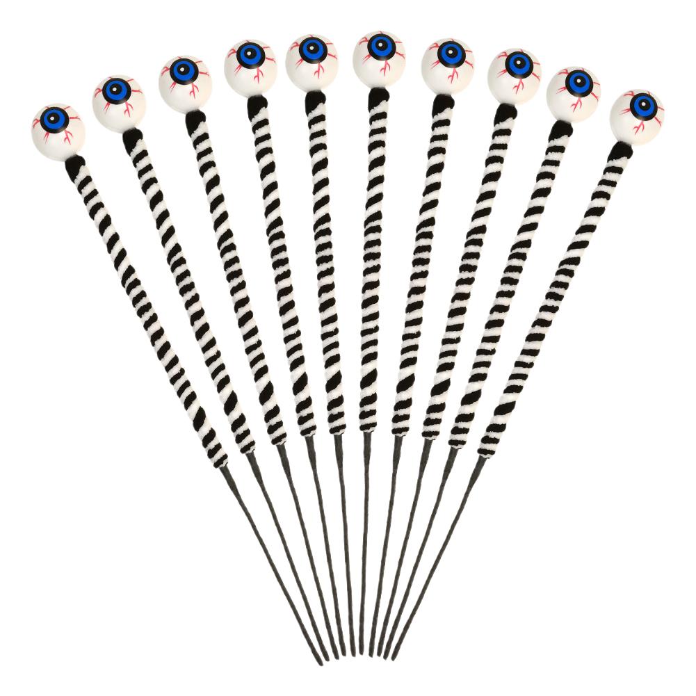 QHUDLV GINTBN Halloween Eyeballs Picks,15 Inch Realistic Scary ...