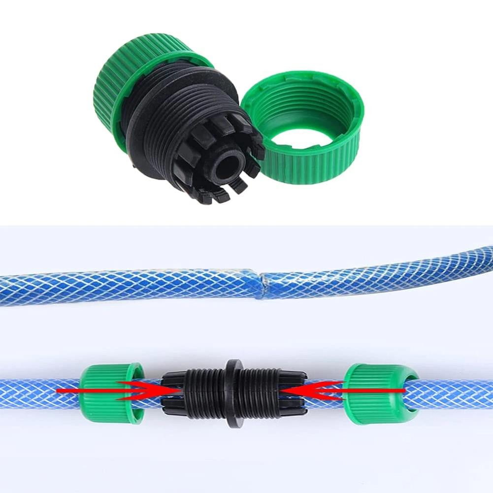 QHUDLV Garden Hose Repair Joint for Long Lasting Use 4 Point Connector ...