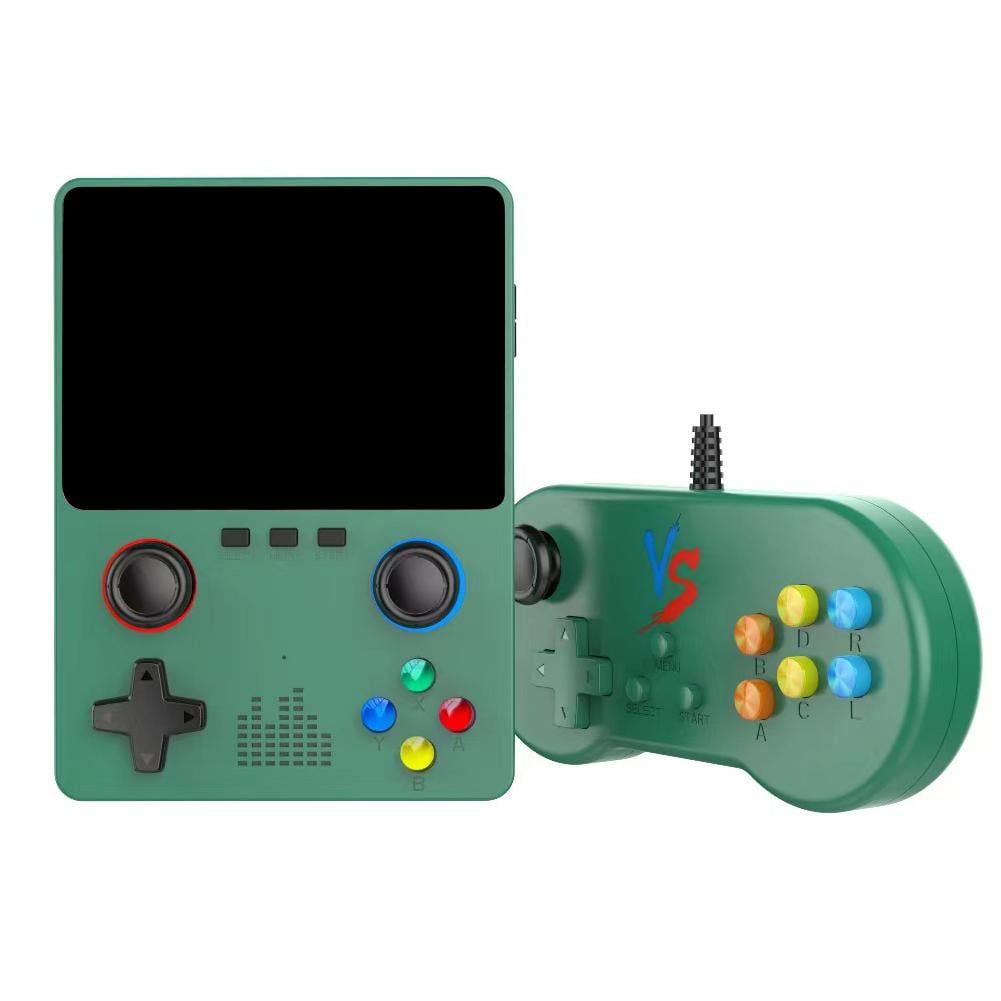 QHUDLV Green Doubles X6 Game Console Hd Handheld Game Console Dual ...