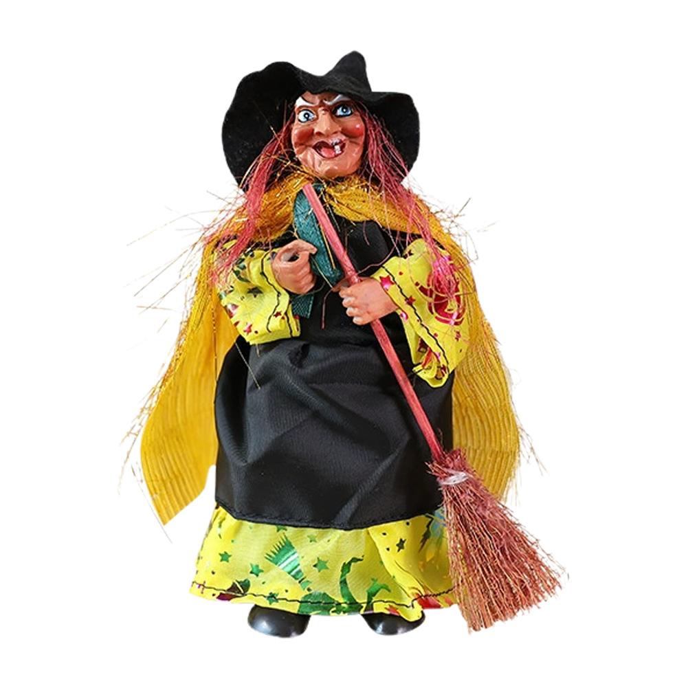 QHUDLV Halloween Witch Decorations,Halloween Witches Ornaments Flying ...