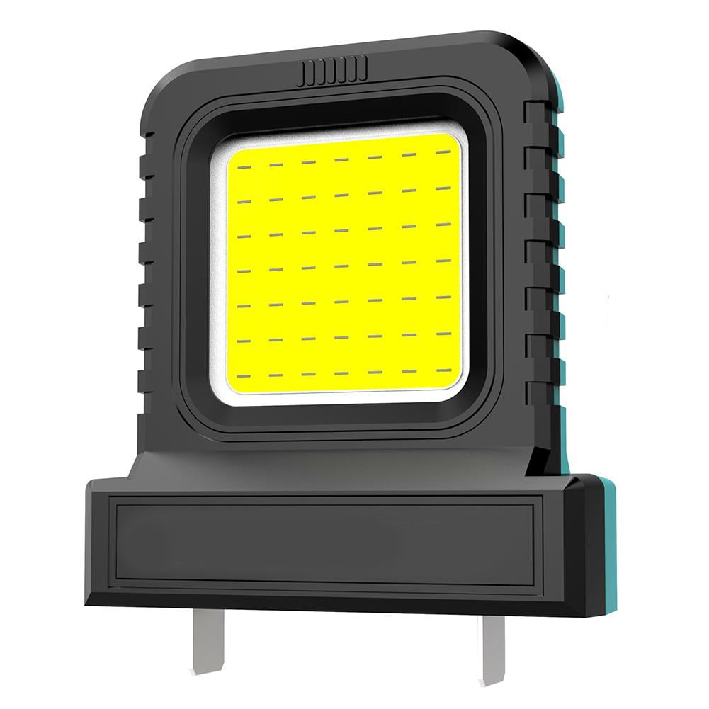 QHUDLV High Brightness Floodlight, Universal Light for Power Tool Batteries, LED Work Lights for ...
