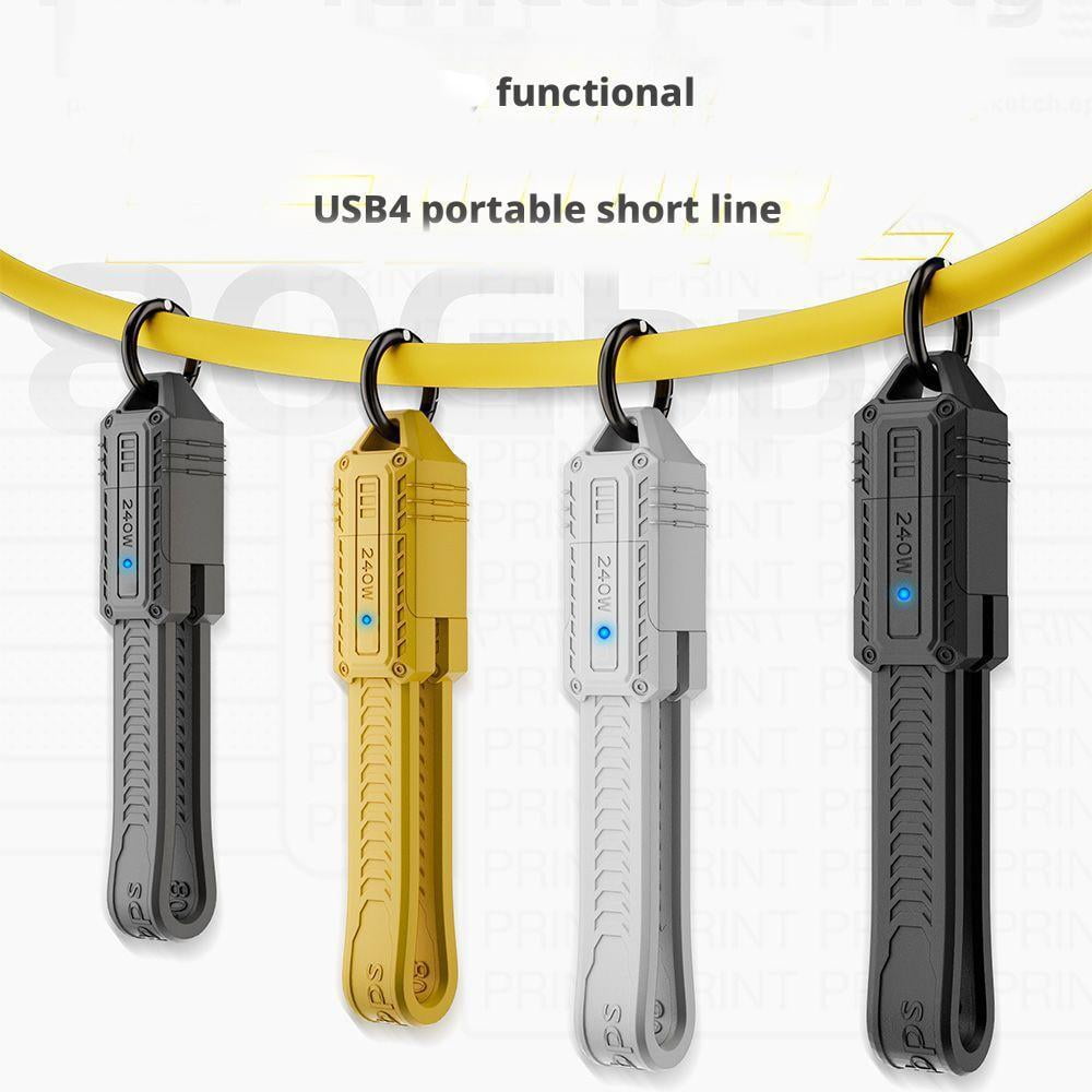 QHUDLV High‑Speed Charging Cable,240W Fast Data Cord,Universal USB Type ...