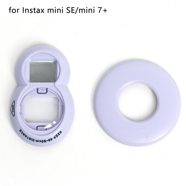 QHUDLV Instant Camera Selfie Filter Assist Circle for Fujifilm Instax ...