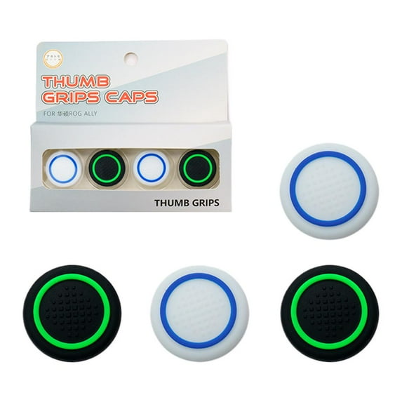 QHUDLV Joystick Thumb Caps for ROG Ally X, Silicone Grip Stick Covers ...