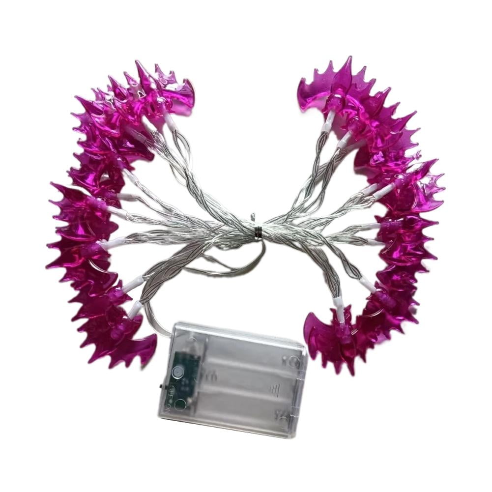 QHUDLV KITPIPI Bat Led Light Halloween - 10ft 20 Led Halloween String ...