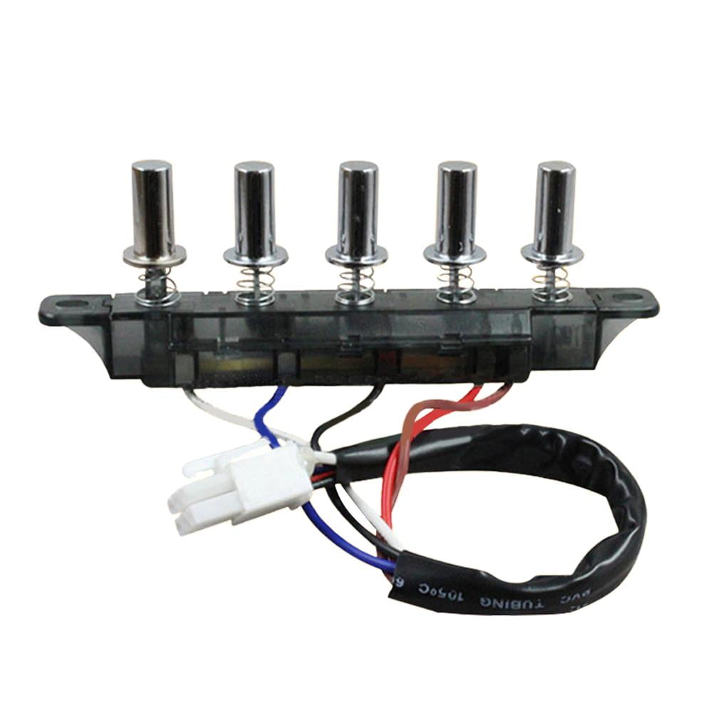 QHUDLV Kitchen Hood Switch,Universal Replacement,5 Button Control Panel ...