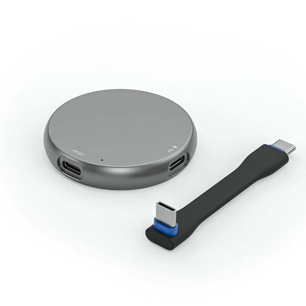 QHUDLV M.2 2230 NVMe SSD Enclosure, Magnetic Type-C External Hard Drive ...