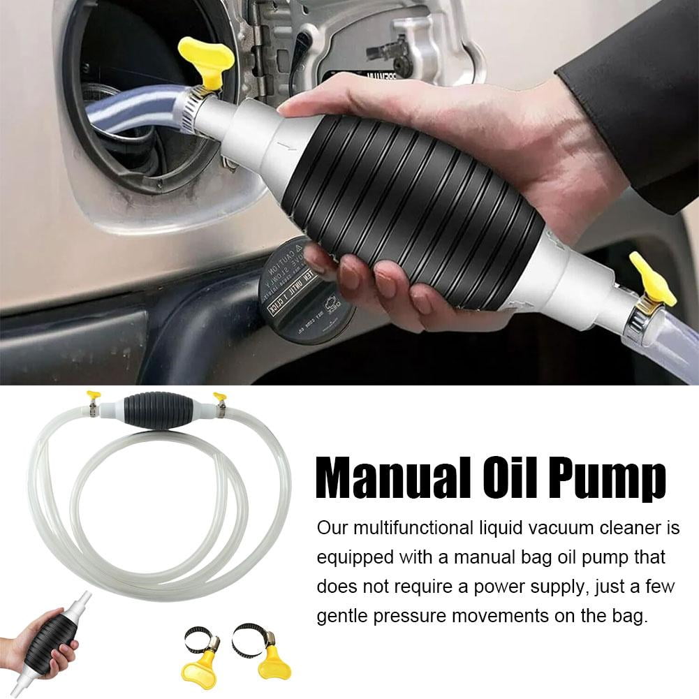 QHUDLV Manual Car Siphon Pump,Compatible with Fuel Gas Transfer ...