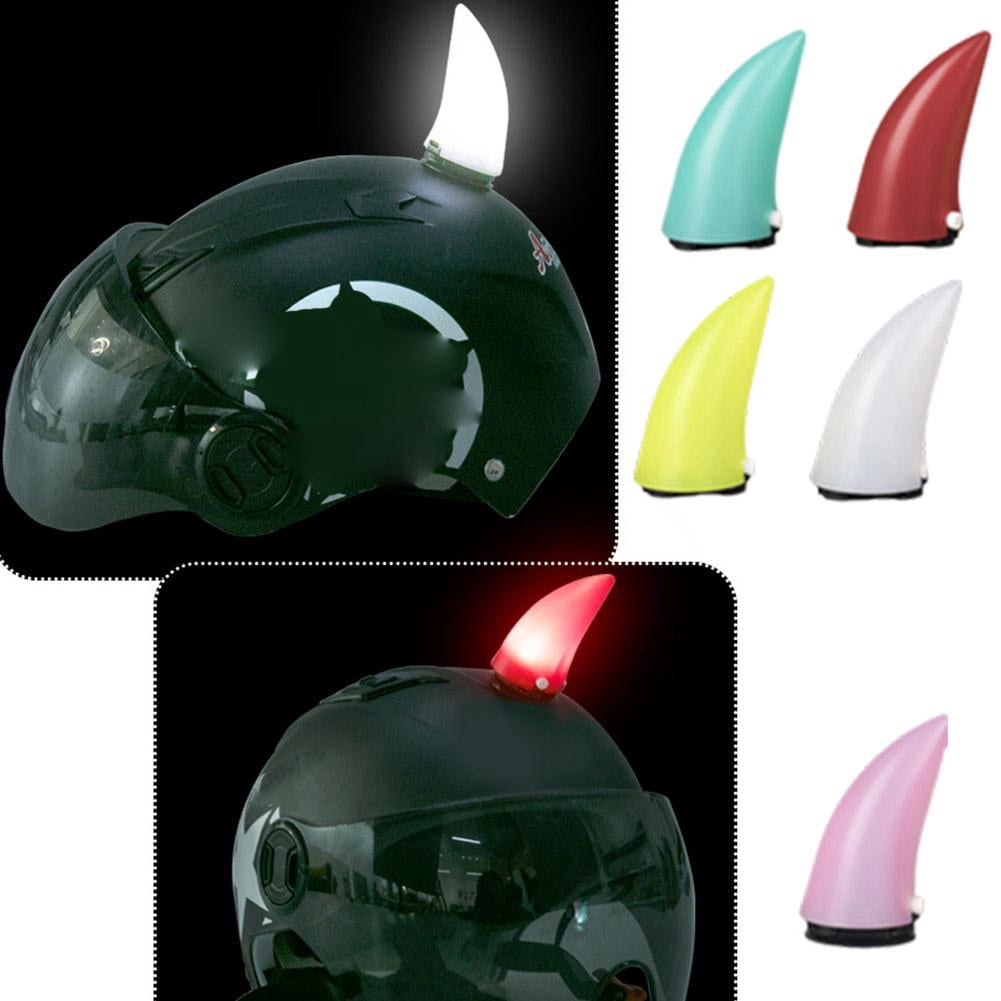 QHUDLV Motorcycle Helmet Horn with Led Light, Stick On Motorcycle ...