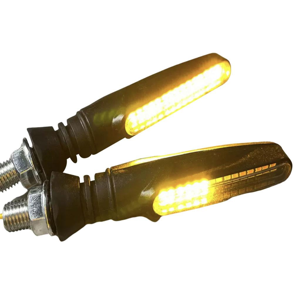 QHUDLV Motorcycle Turn Signals, Motorcycle Blinkers, Led Motorcycle ...