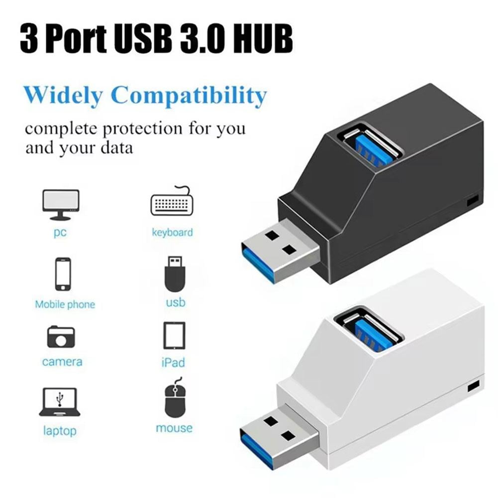 QHUDLV Multi-interface HUB Splitter USB 3.0 Efficient High Speed ...