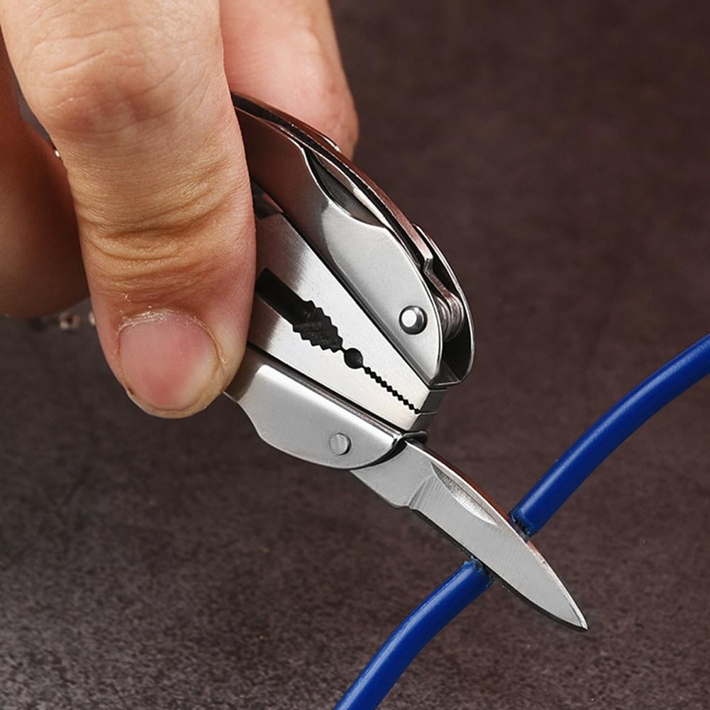 QHUDLV Multitools Pliers, Portable Multitool Pliers Mini Camping ...