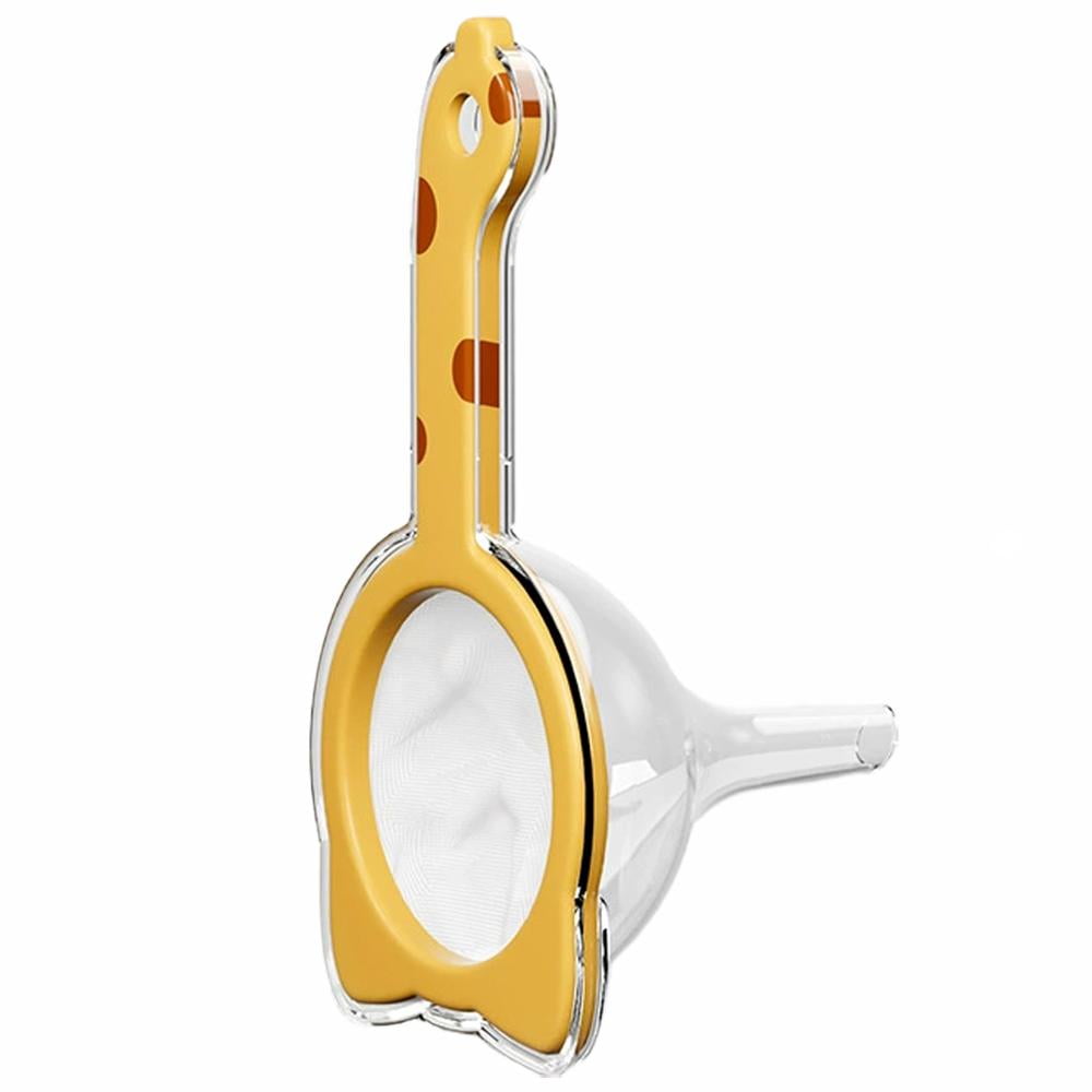 QHUDLV Nylon Mesh Strainer with Handle,Kitchen Double-Ear Fine Mesh ...