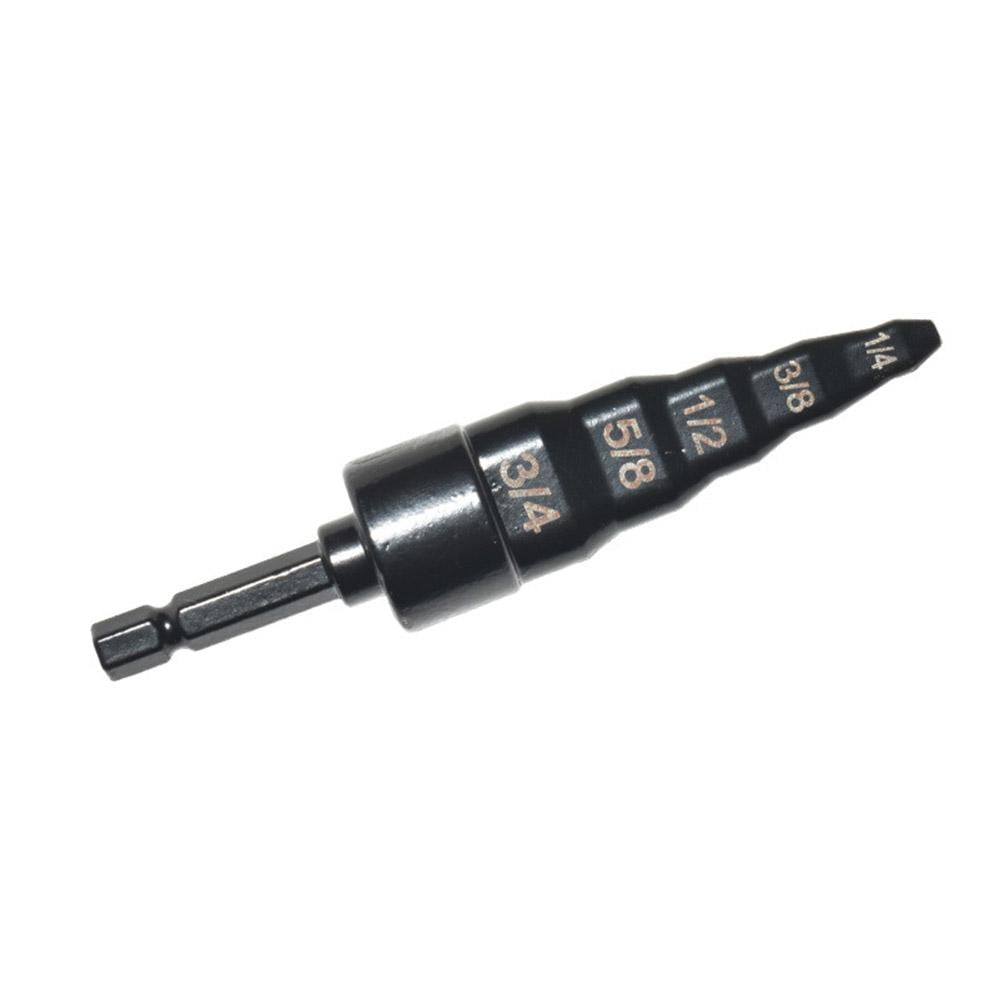 QHUDLV Pipe Expander Swaging Drill Bit Set – Tube Swage Tool – HVAC ...