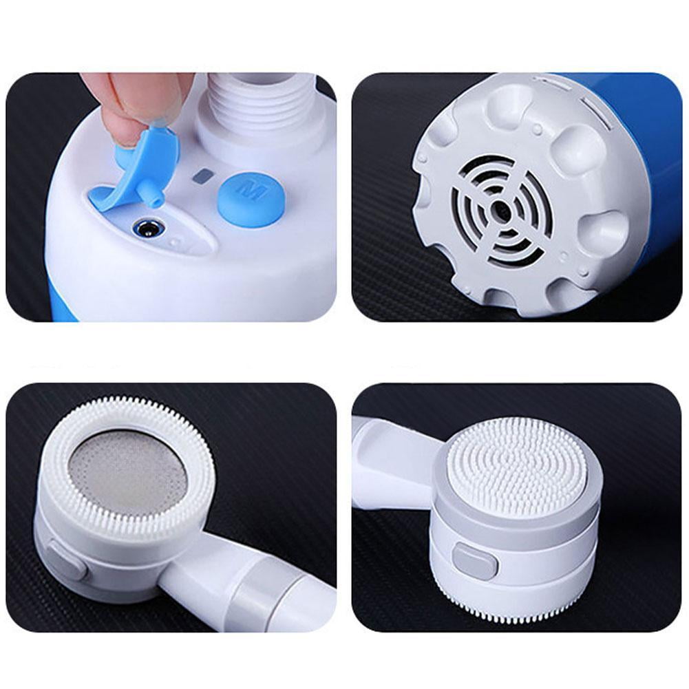 QHUDLV Portable Camping Shower Pump,Rechargeable Outdoor Shower Head ...