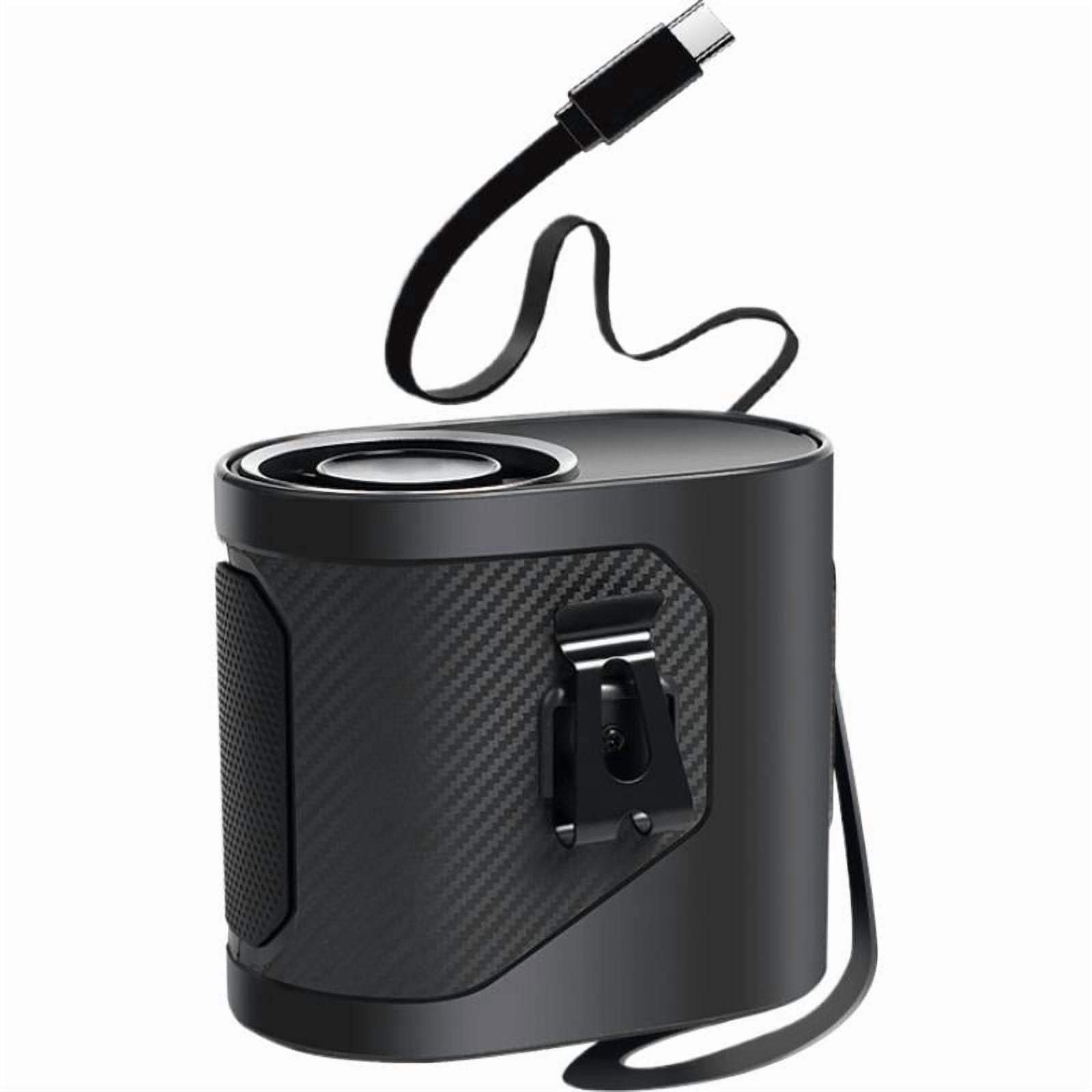 QHUDLV Portable Waist Clip Fan,6000mAh USB Rechargeable Cooling,Multi Speed Summer Belt Fan ...