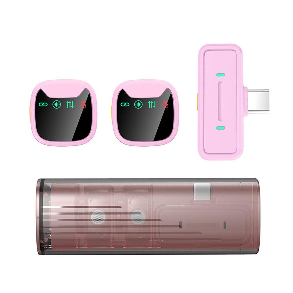 QHUDLV Professional Mini Wireless Microphone for , Android, Lavalier ...