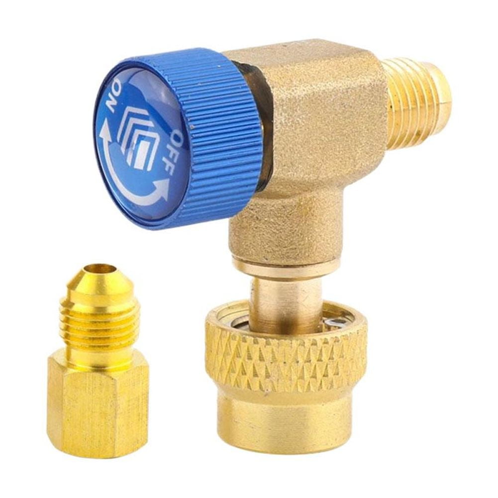 QHUDLV Refrigerant Charging Valve,Liquid Safety Valve R410A R22 Conditioning Refrigerant,Safety ...