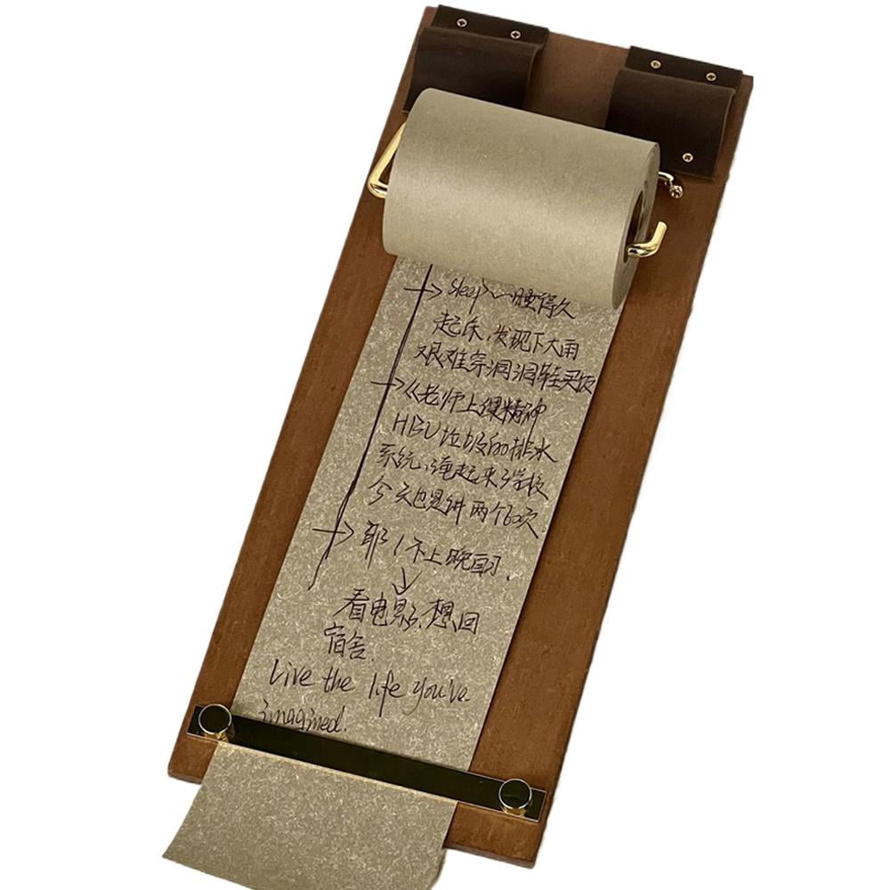 QHUDLV Retro Memo Pad Board Clip Can Tear Sticky Notes Paper, Non-Stick ...