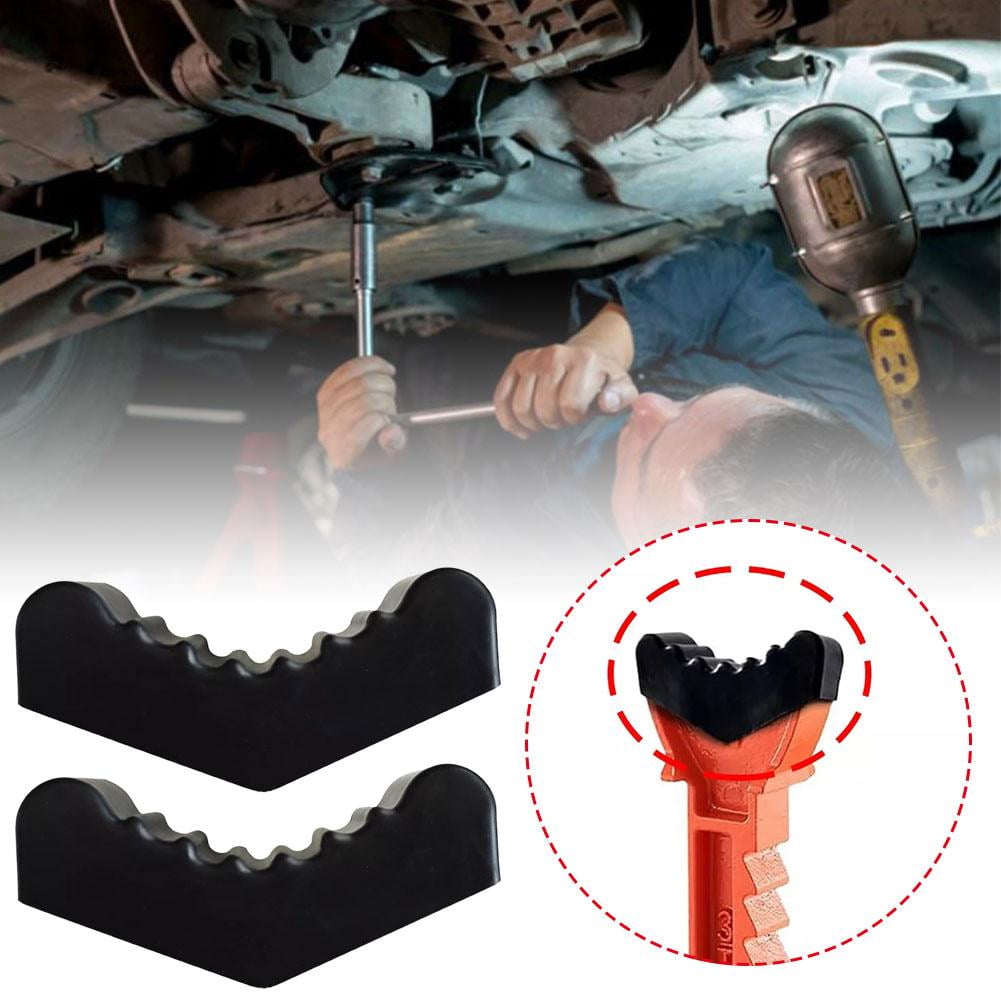 QHUDLV Rubber Car Jack Lift Pads,Pinch Weld Frame Rail Adapter,Set of 2 ...
